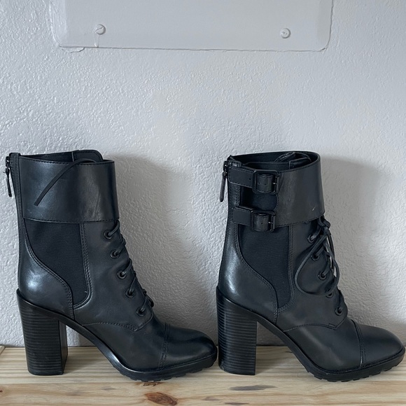 Tory Burch | Shoes | Tory Burch Brooke Leather Motocombat Boots | Poshmark